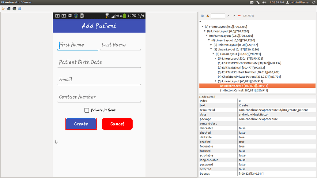 Unable to click on button - Support - Appium Discuss