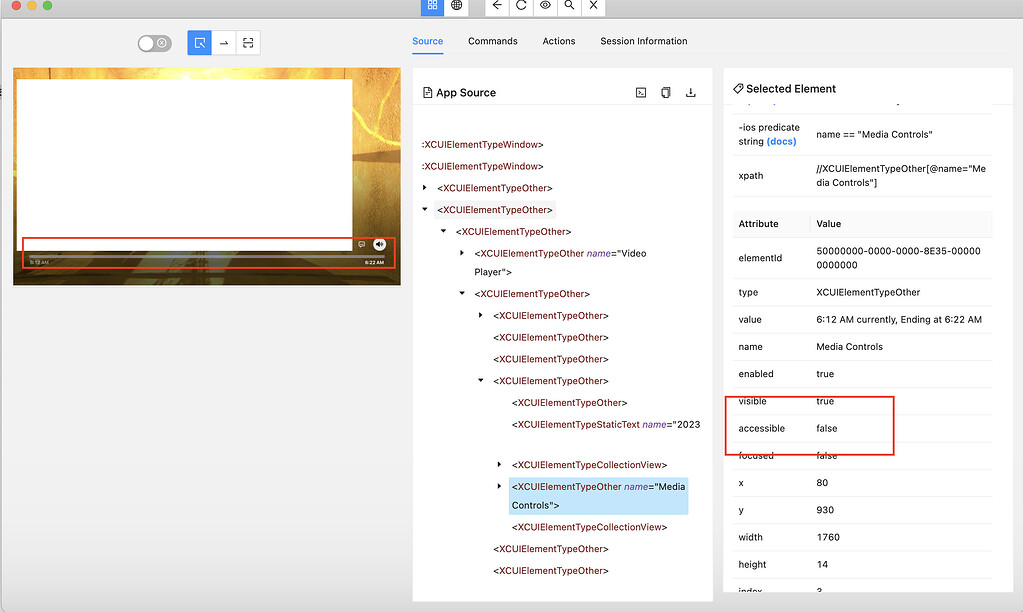 Unable to execute appium actions against apple native progress bar - Support - Appium Discuss