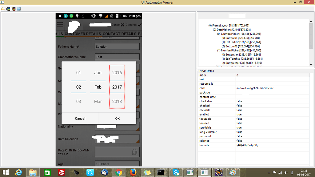 Unable to select date from calander - Support - Appium Discuss