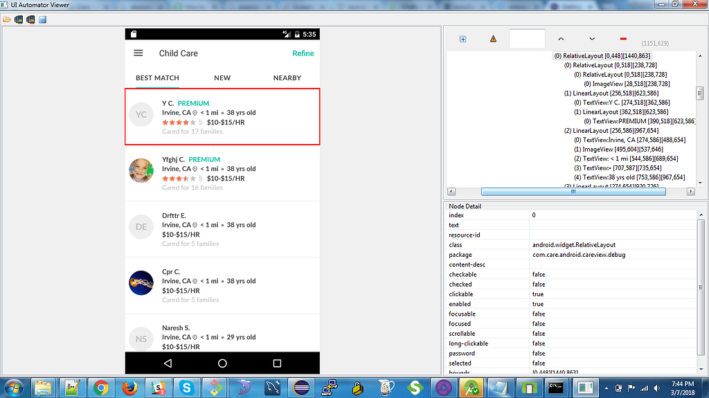 Unable to find out element in native android app from search results - Issues/Bugs - Appium Discuss