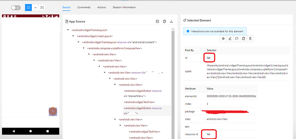 An Element Android Compose Could Not Be Located On The Page Using The