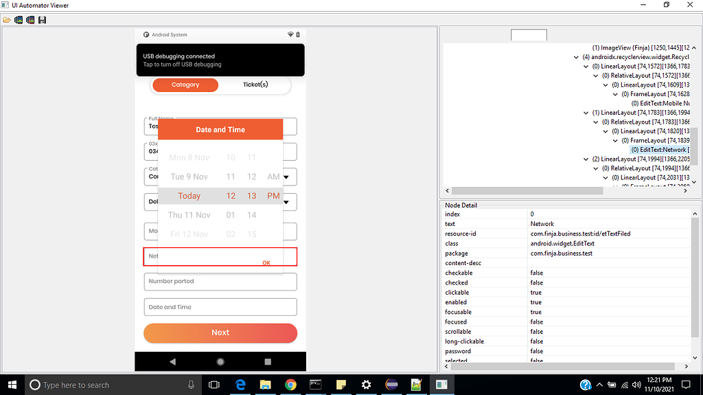 How to click on this OK button can anyone help? - Support - Appium Discuss