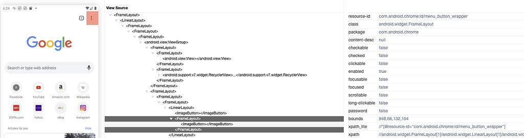 Chrome browser Navigation Bar controls can not be controlled in NATIVE_APP mode - Issues/Bugs ...