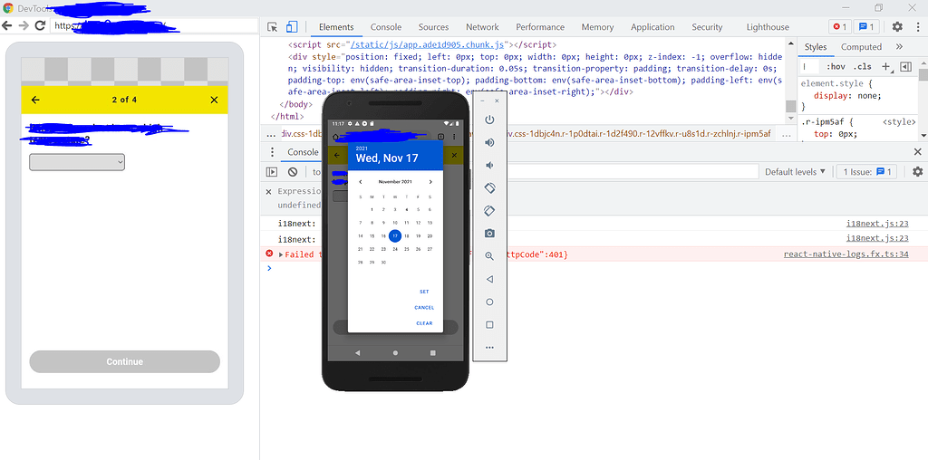 How to Inspect calendar elements Chrome - Andorid - Support - Appium Discuss