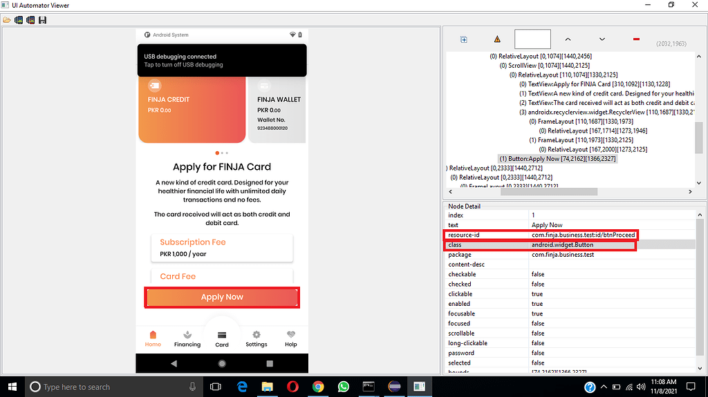 Unable to find the element - Issues/Bugs - Appium Discuss