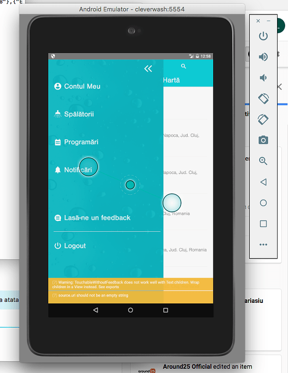 Android - Find menu item from modal screen - Support - Appium Discuss