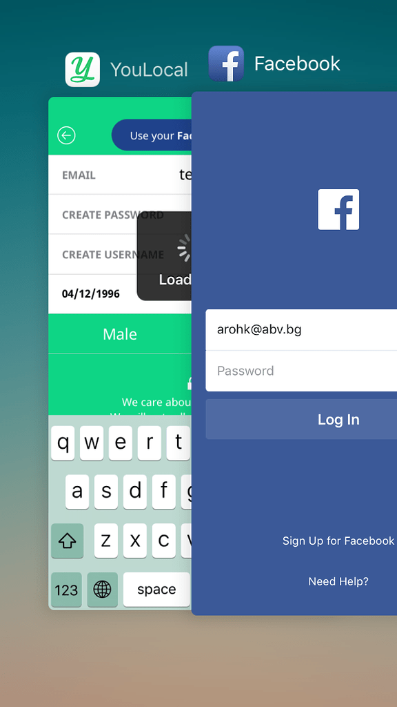 Switch to Facebook app iOS - Support - Appium Discuss
