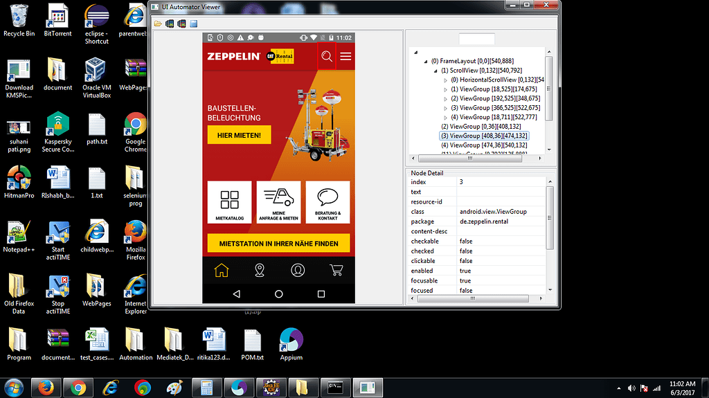 Unable to Inspect Element , as two elements are having same locator value? - Issues/Bugs ...