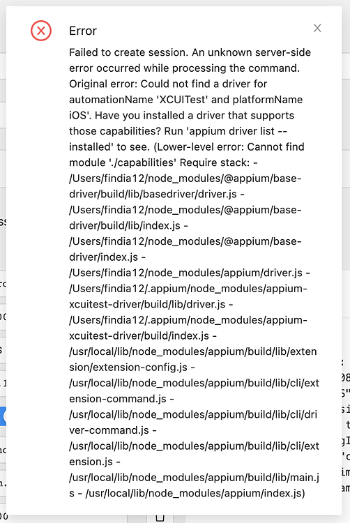 WebDriverAgent - XCode build error - Support - Appium Discuss