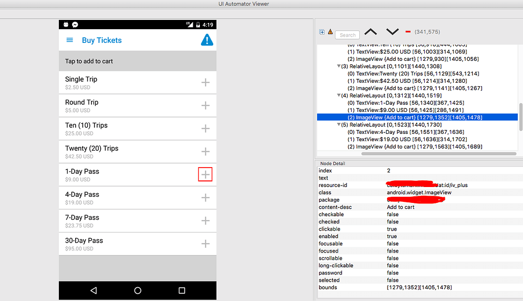 Stuck in a screen where I have to tap on relative element of android app - Support - Appium Discuss