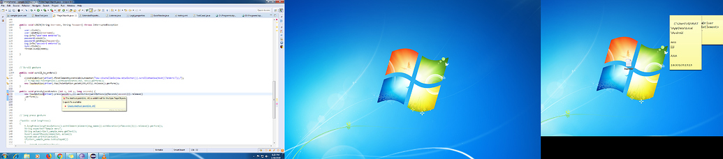 Performing touch action using co ordinates - Support - Appium Discuss