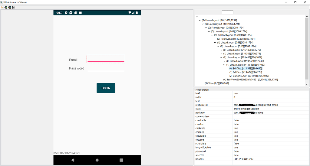 Unable to identify the element in the mobile app(Android) - Support ... Unable to identify the element in the mobile app(Android) - Support ...