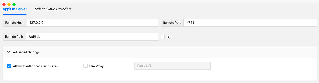 Could not connect to server to Appium server - Issues/Bugs - Appium Discuss