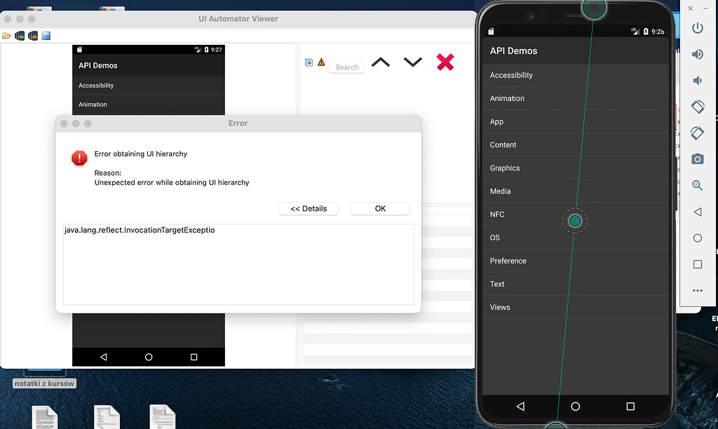 UI Automator error - Issues/Bugs - Appium Discuss