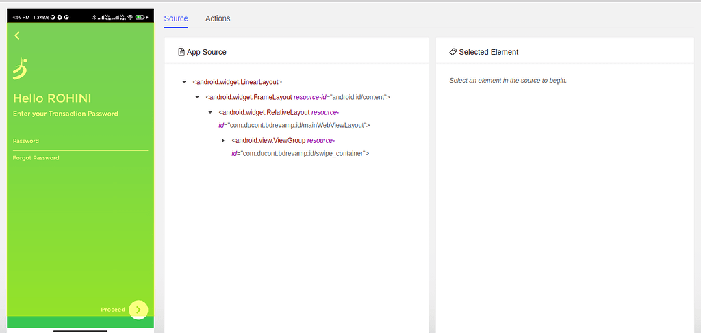 Not able to inspect overlay screen in the app - Issues/Bugs - Appium Discuss