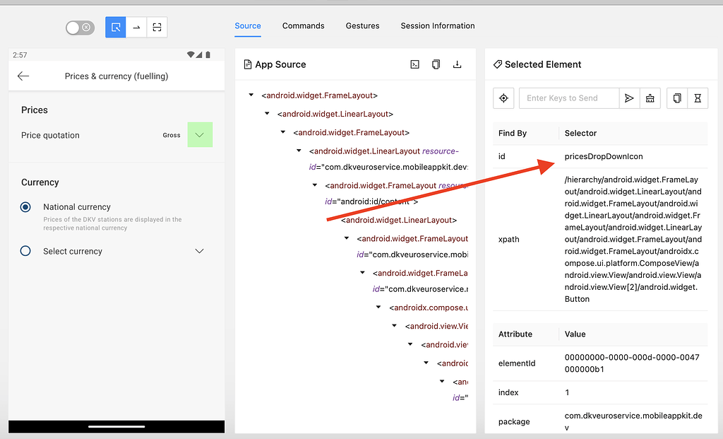 Cannot find elements on the page the was develop with JetPack Compose - Support - Appium Discuss