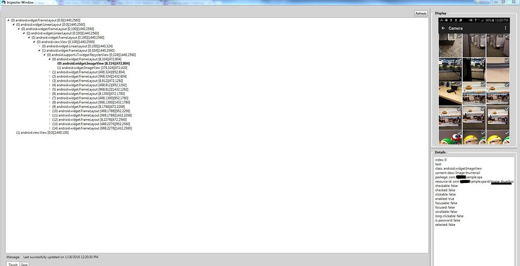 How do I click on the correct ImageView when there seems to be nothing unique - Support - Appium ...