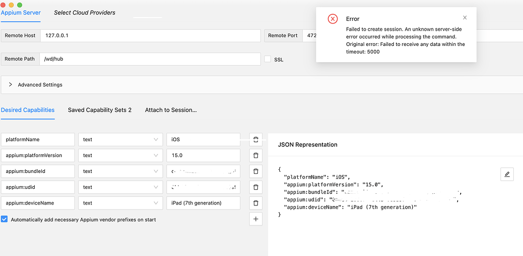An Unknown Server Side Error Occurred While Processing The Command Original Error Failed To