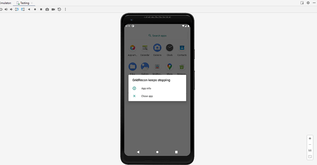 App keeps stopping - Issues/Bugs - Appium Discuss