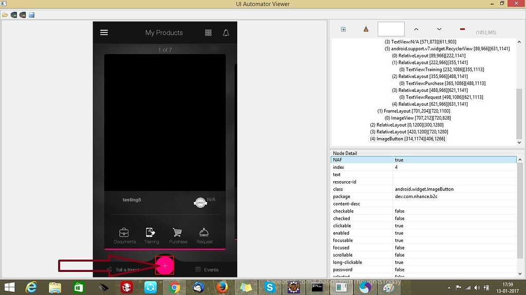 Unbale to get the element from the UI - Support - Appium Discuss