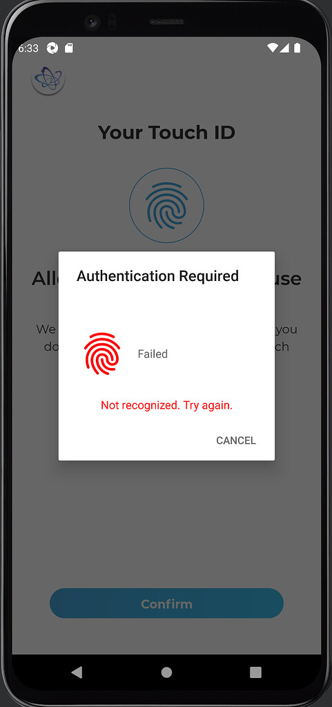 Android Emulator Fingerprint Authenticate Failing - Support - Appium Discuss