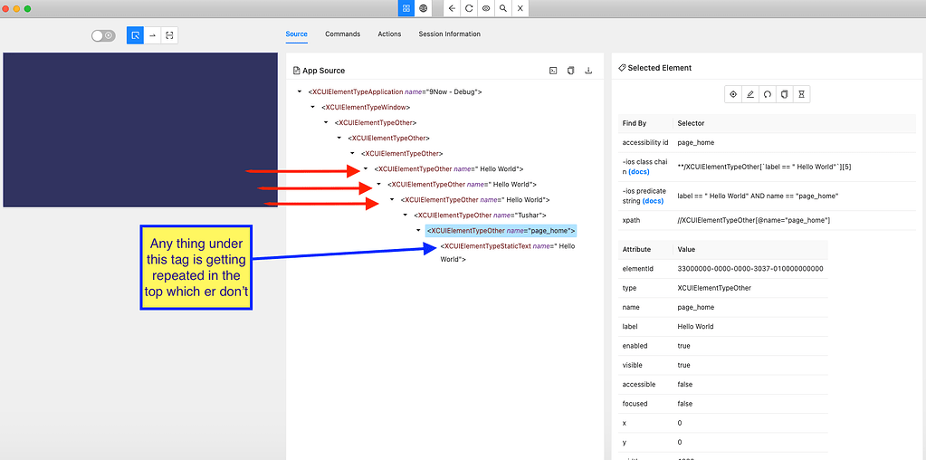 How to configure Appium to restrict unnecessary name tags - Support - Appium Discuss