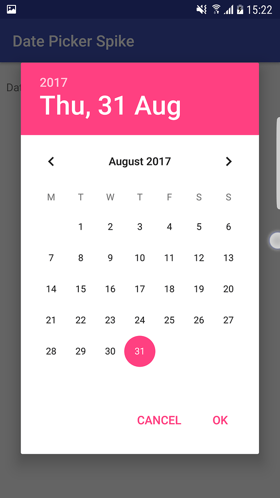 Android Datepicker - Support - Appium Discuss