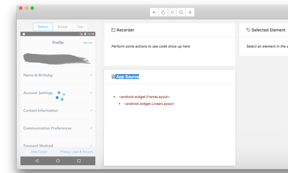 Appium inspector is not recognizing page - Issues/Bugs - Appium Discuss Appium inspector is not recognizing page - Issues/Bugs - Appium Discuss