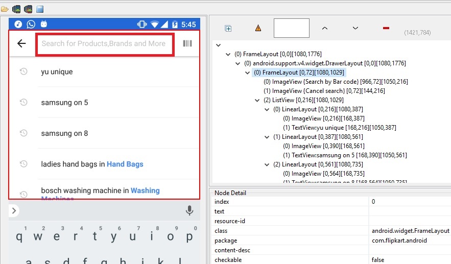 Unable To Find Object Properties Using Uiautomator Support Appium Discuss
