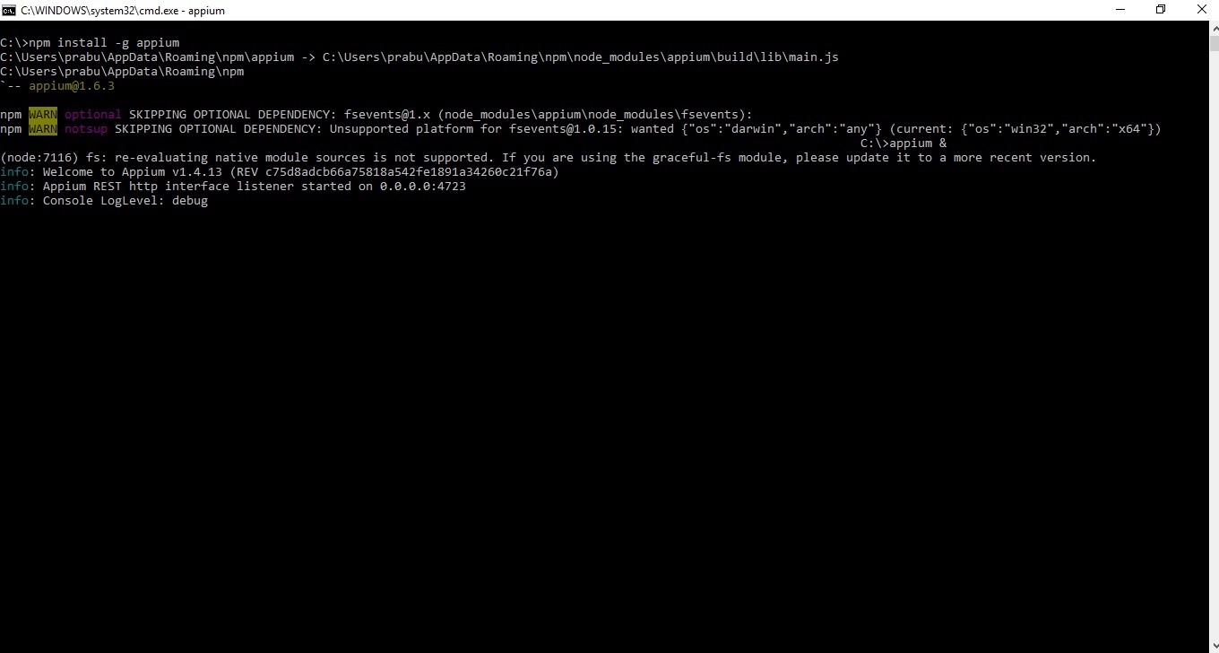 Unable to install appium 1.5 version on windows 7/ windows 8 - Issues/Bugs - Appium Discuss