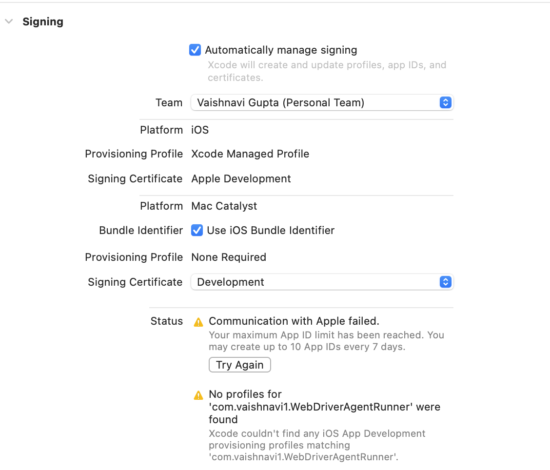 Getting issue while inspecting mobile app through Appium - Support ... Getting issue while inspecting mobile app through Appium - Support ...